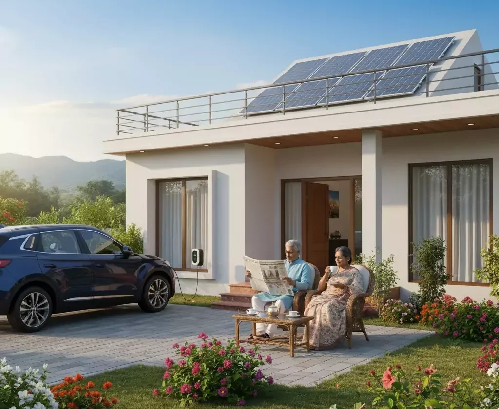 Residential Solar Panel System | Solar Rooftop for Home | Surat